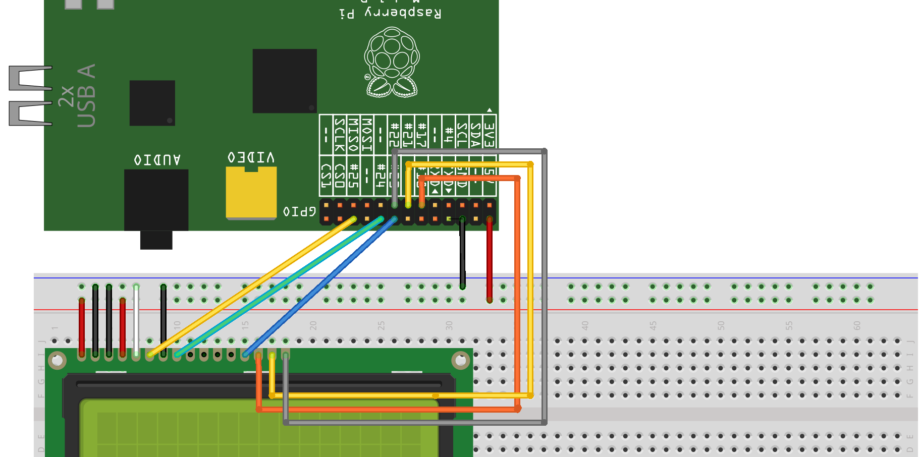 Blog@luigdima » LCD PC1602F-B en Raspberry Pi por GPIO